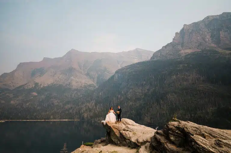 Elopement at a Fire Lookout Tower in Montana | Sam Starns
