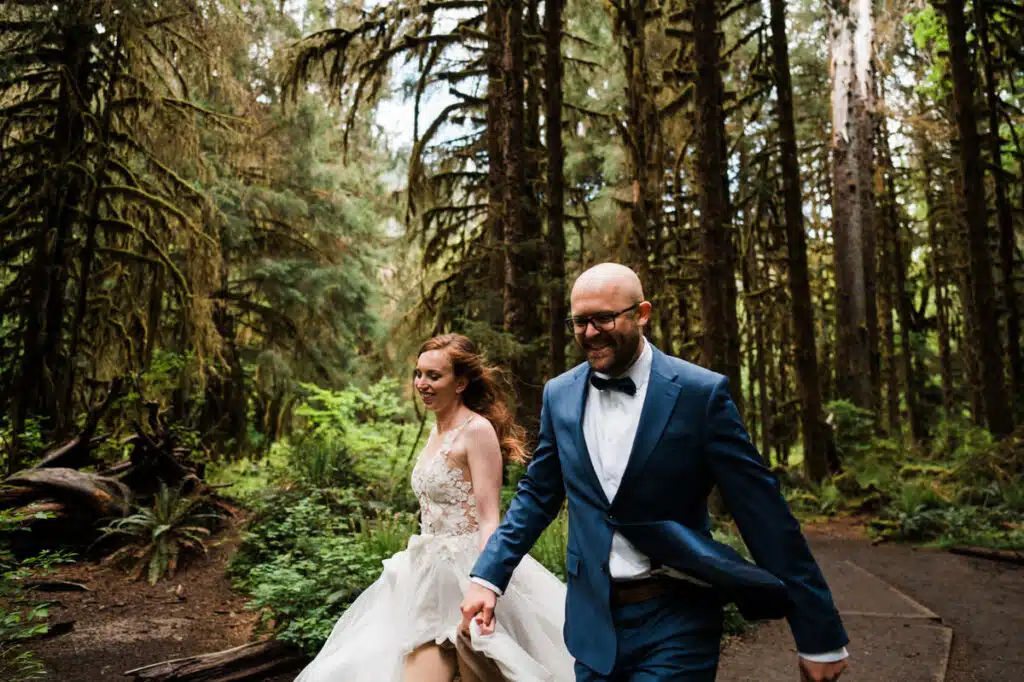 Magical May Elopement in Olympic National Park » Sam Starns Adventure ...
